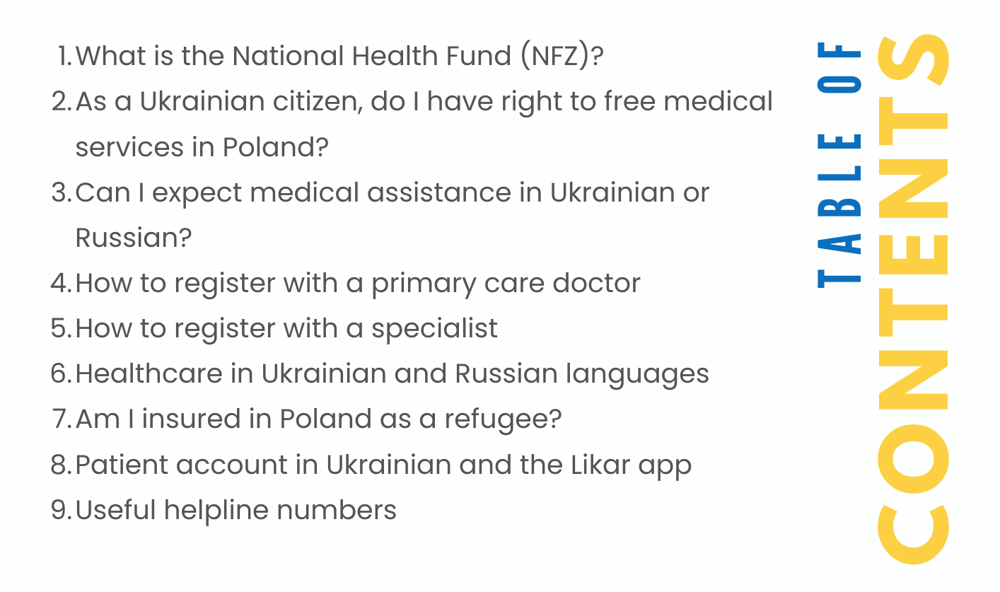 How does the National Health Fund (NFZ) work? Public healthcare for ...